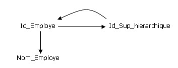 [MLD] Association réflexive dans la SAT - Schéma